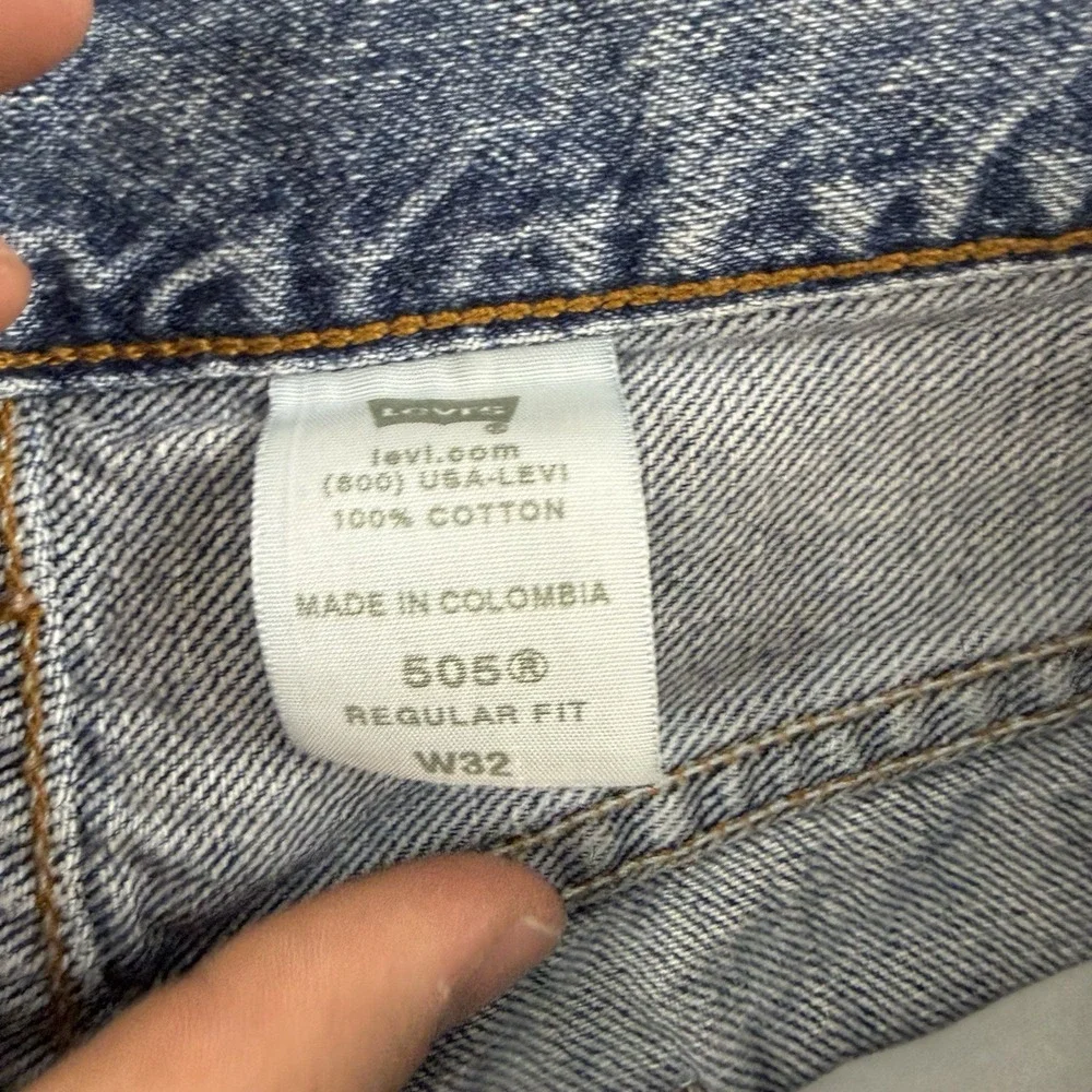 Levi's | Shorts | Levis Denim Shorts Adult W32 Blue Jorts 55 Loose Y2k ...